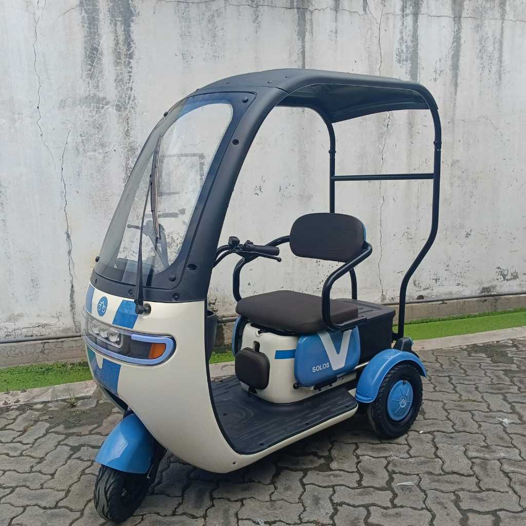 Jual SEPEDA LISTRIK RODA 3 SOLOS LT60 GARANSI RESMI | Shopee Indonesia