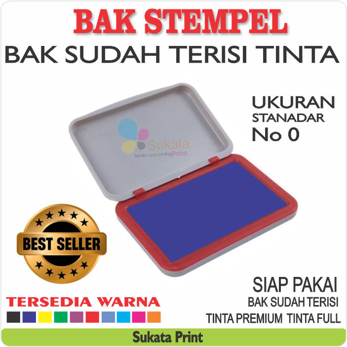 Jual Bak tinta stempel bantalan pad stempel kayu | Bak stempel bantalan ...