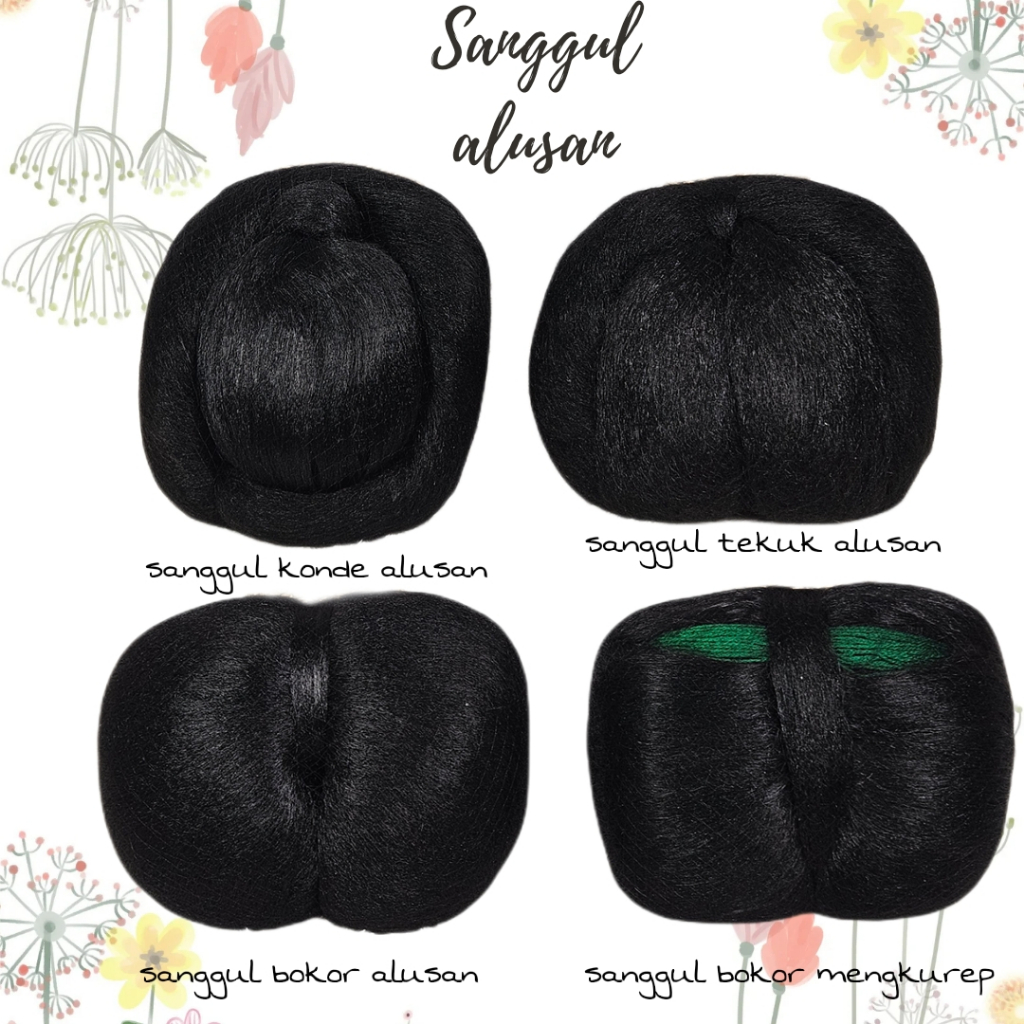 Jual Sanggul jawa alusan sanggul rambut sanggul ukel tekuk ukel konde ...