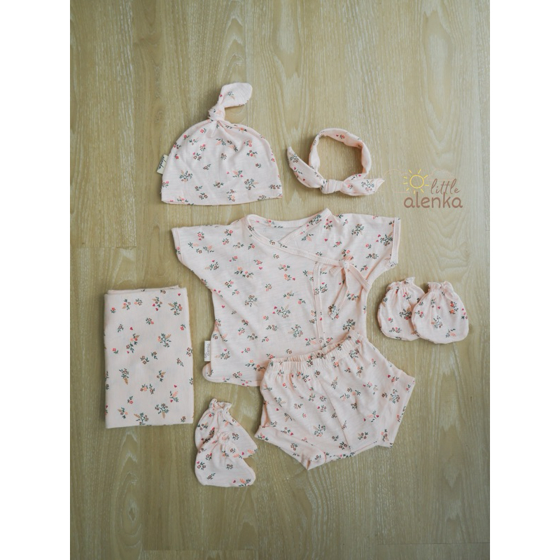 Jual Alenka - Newborn Kimono Set / Setelan Kimono Bayi | Shopee Indonesia
