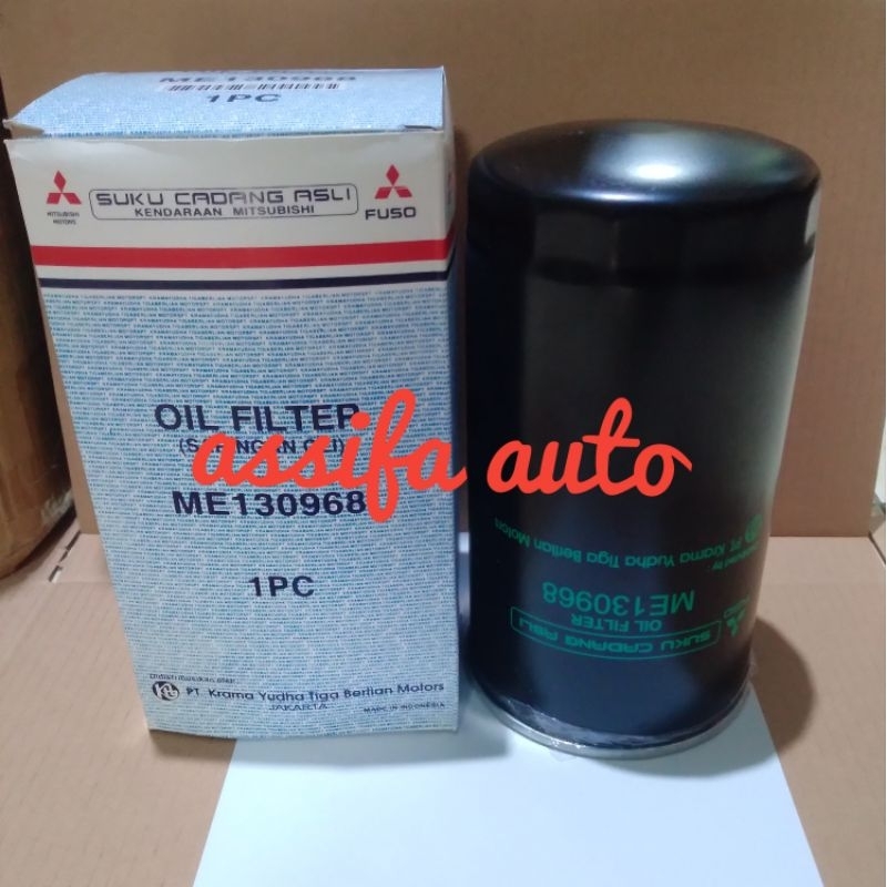 Jual filter oli oil filter saringan oli mitsubishi fuso 6D17 6D16 6D16T ...