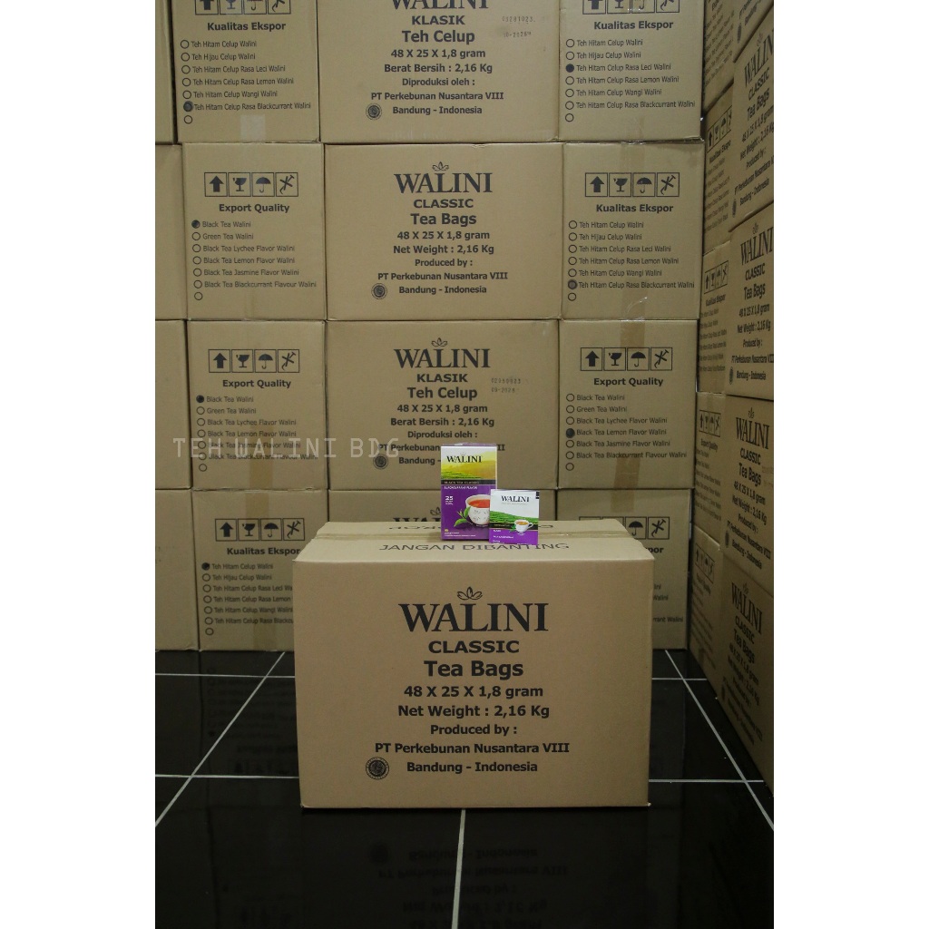 Jual Teh Walini Blackcurrant 25s Kemasan Amplop Per Karton/ Dus (48pc ...