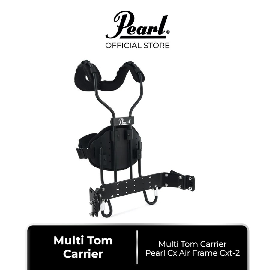 Jual Pearl CXT-2 Multi Tom Carrier Air Frame Marching Band Harnes ...