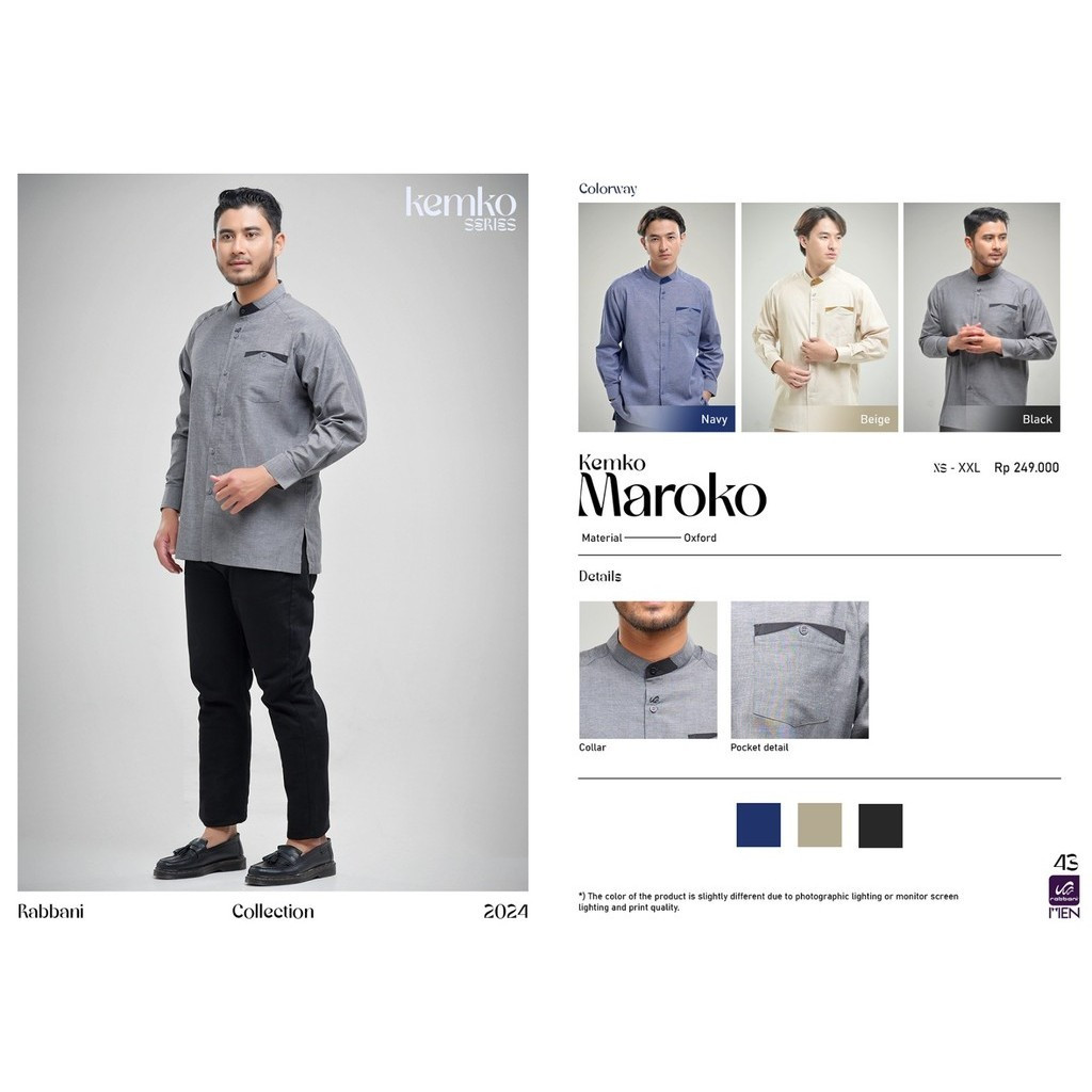 Jual RABBANI__ KEMKO MAROKO MST / KEMKO RABBANI LENGAN PANJANG / KEMKO ...