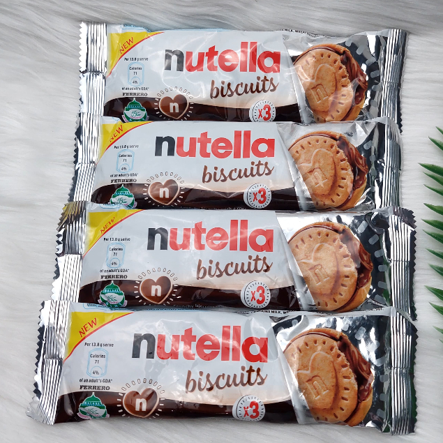 Jual Nutella Biscuits Isi 3pcs Biskuit Nutella Sachet ORIGINAL | Shopee ...