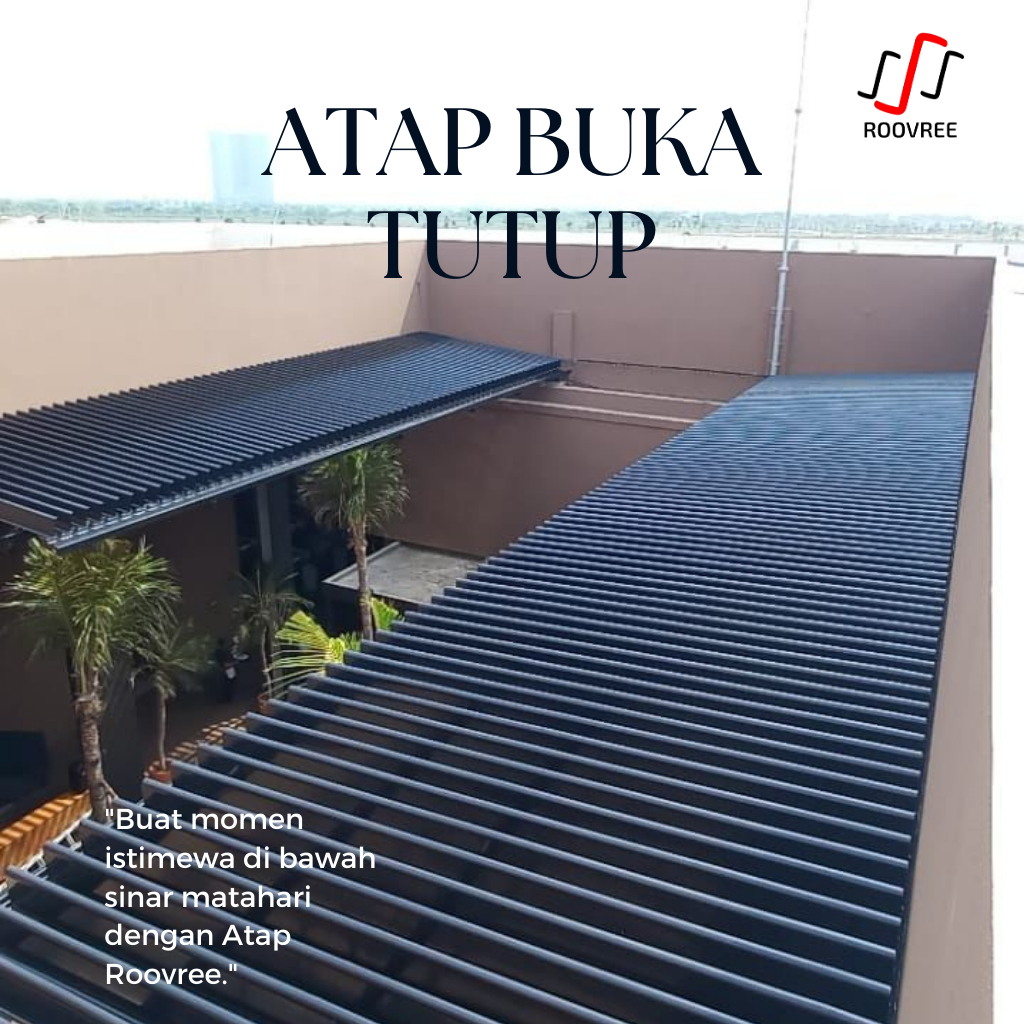 Jual Kanopi Atap Buka Tutup Otomatis | Shopee Indonesia