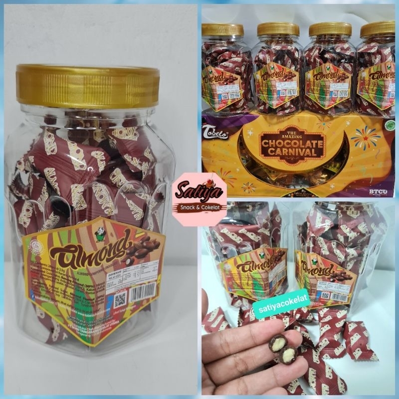 Jual Tobelo Cokelat Almond Pertoples | Shopee Indonesia