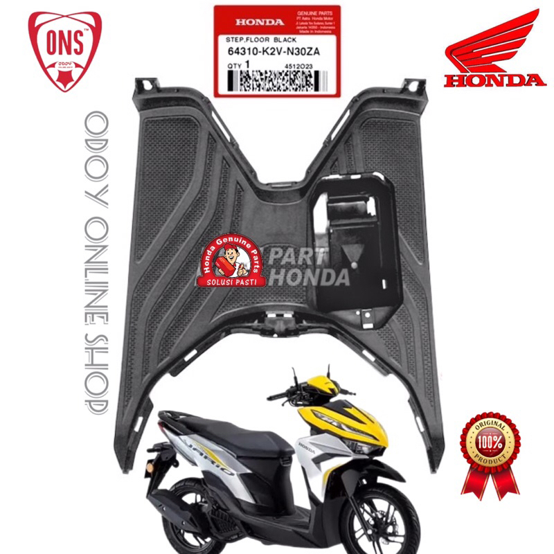 Jual Step floor 64310-K2V-N30ZA Dek atas Bordes pijakan kaki Vario 125 cbs iss K2V 2022-2023 ...