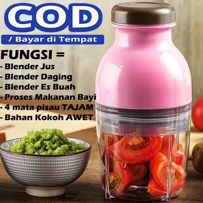 Jual DCd COD Blender Portable Capsule Penggiling Daging Sayur buahbuah ...