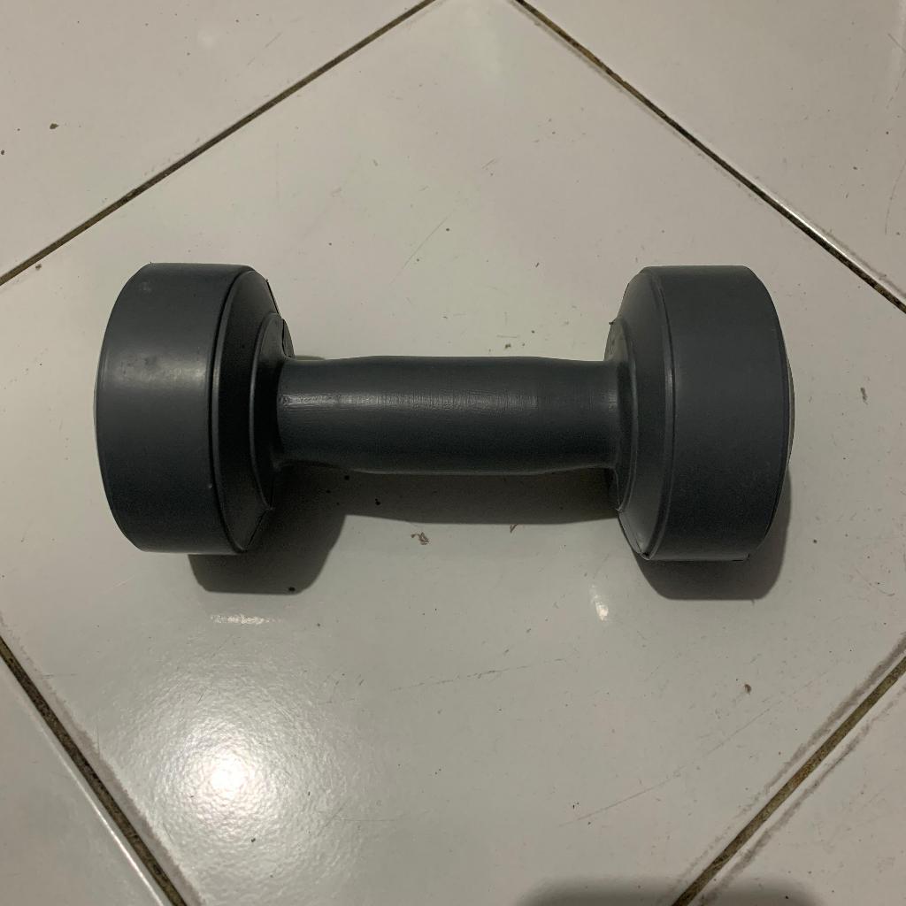 Jual Barbel Dumbel Plastik 1kg Olahraga Sehat Dirumah Senam Gym Berat ...