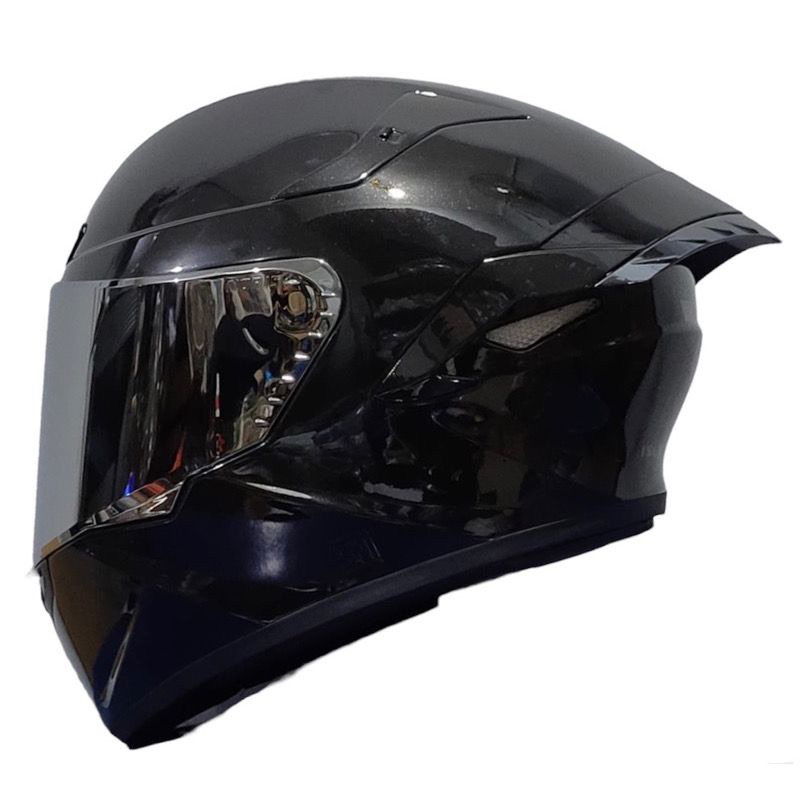 Jual Helm KBR Fullface ttc helm dewasa sni Paket Ganteng spoiler 3D ...