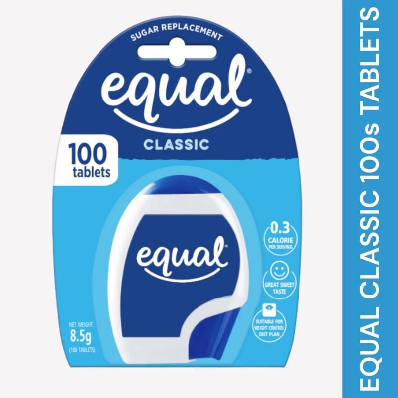 Jual Equal Classic Pemanis Nol Kalori / Sweetener Tablets | Shopee ...