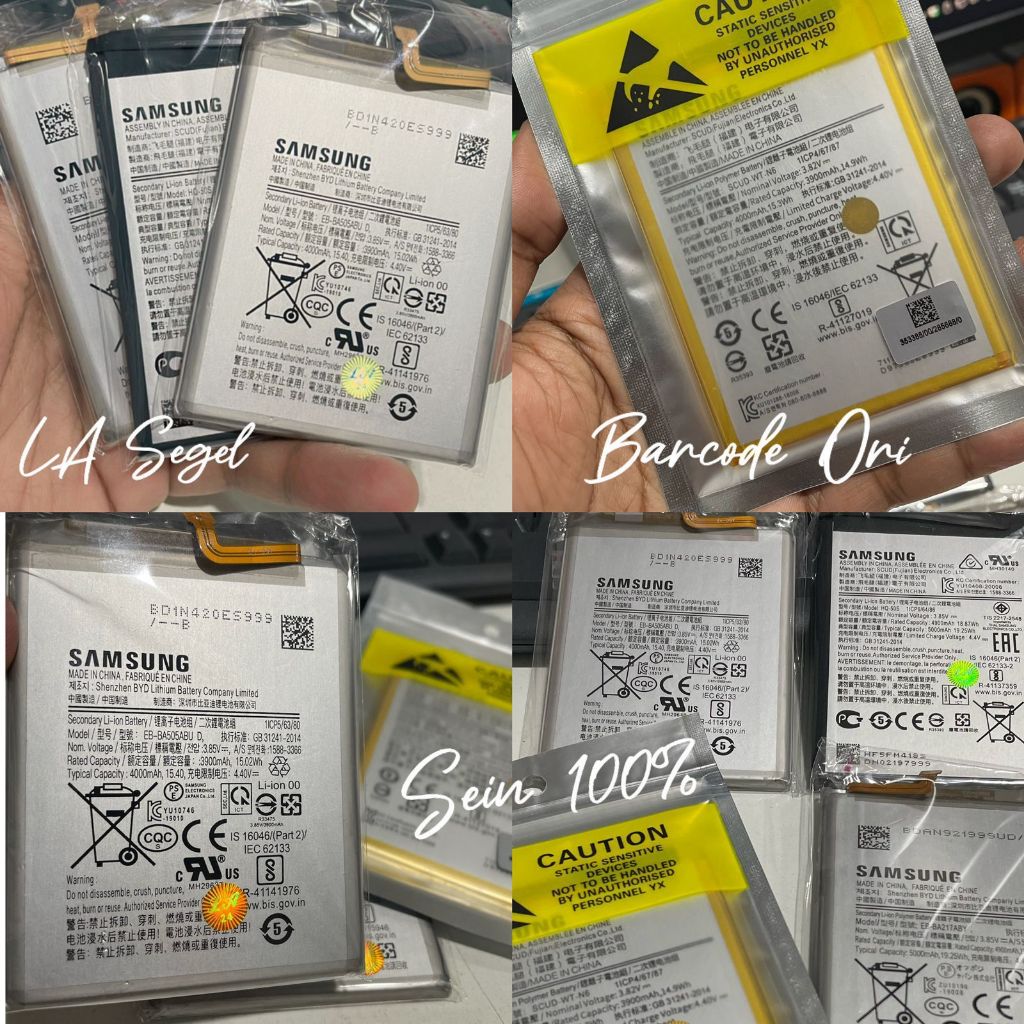 Jual Baterai Battery Samsung Socket Kualitas Neww A10S A20S A21 A20 A30 A30S A50 A50S A21S A02 ...