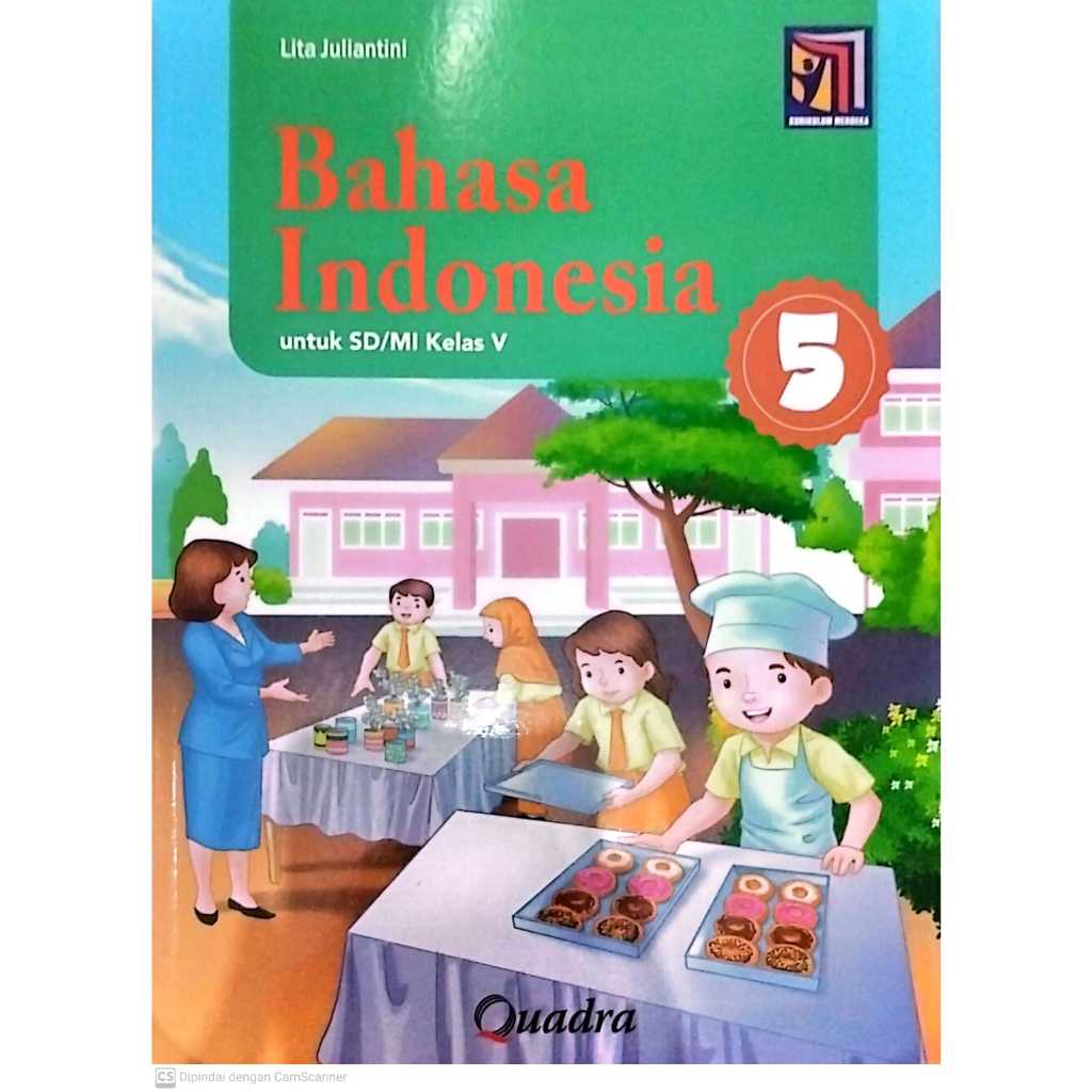 Jual Penerbit Quadra Bahasa indonesia kelas 1 2 3 4 dan 5 6 kurikulum ...