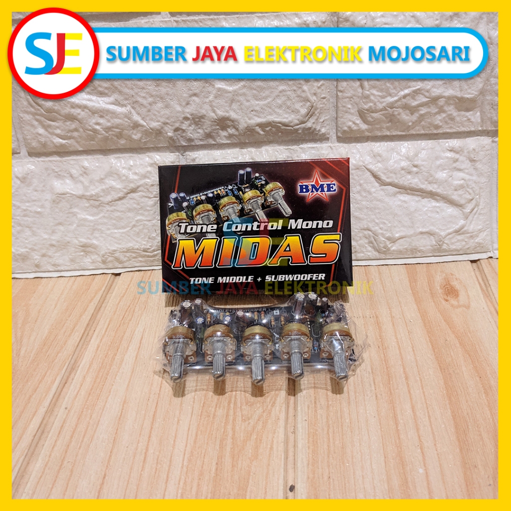 Jual Kit Tone Control Mono Subwoofer + Middle Midas | Shopee Indonesia