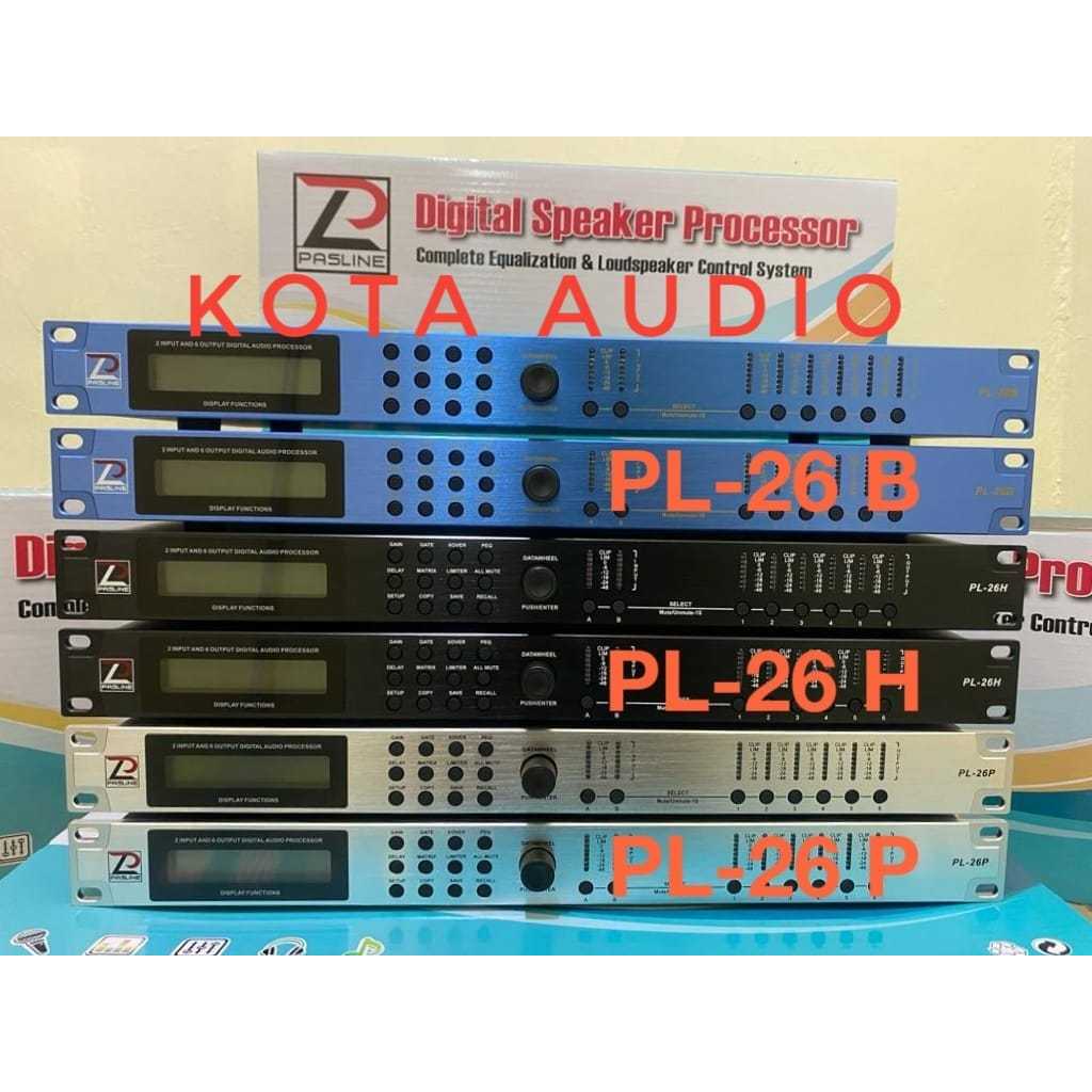 Jual Dlms Pasline PL 26 speaker management (2 in 6out)PL26H/PL26B/PL26P ...