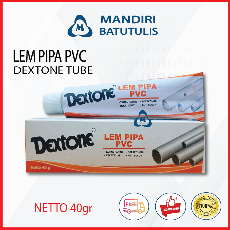 Jual Lem Pipa Dextone /Lem Pvc/Lem Kran/Lem Paralon/Lem Talang | Shopee ...