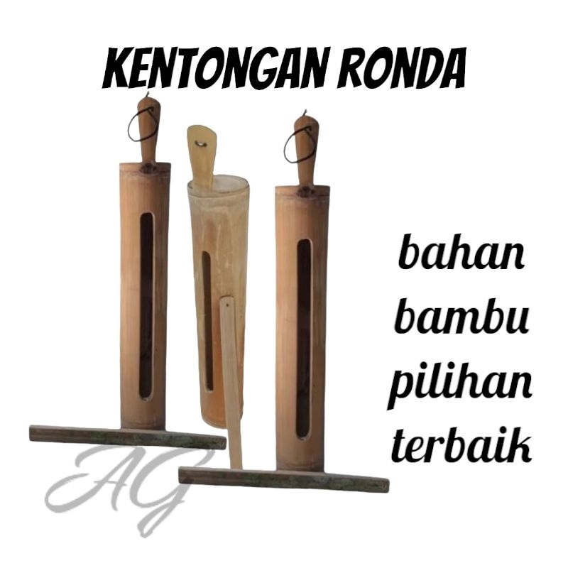 Jual kentongan BAMBU ronda | Shopee Indonesia