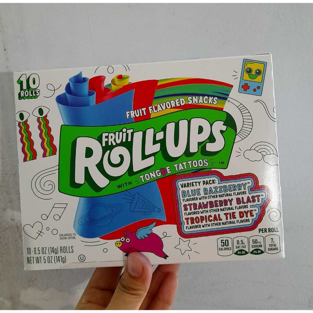 Jual Fruit roll ups candy variety snack pack 5oz | Shopee Indonesia