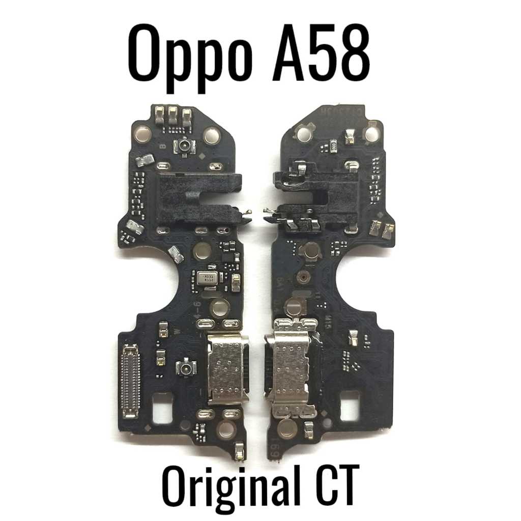 Jual Original CT Ada IC - Papan PCB Charger + Mic + Handsfree Oppo A58 ...