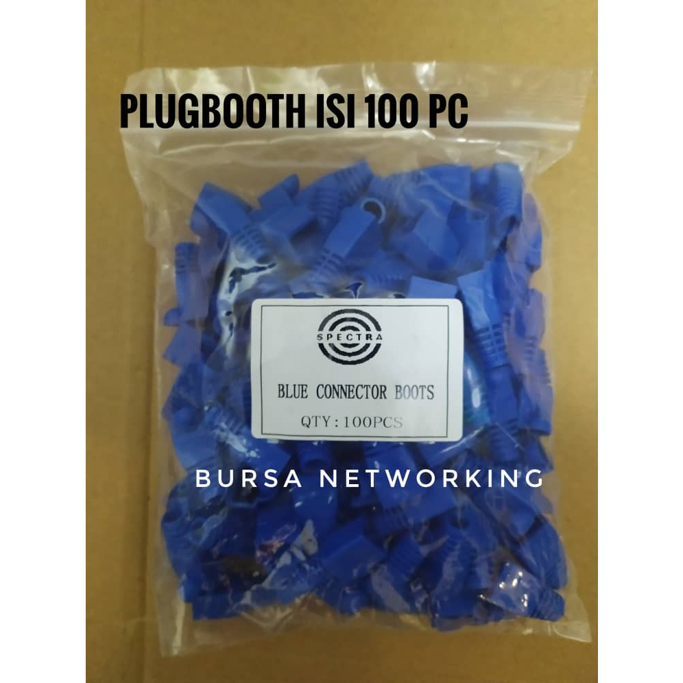 Jual Plug Boot RJ 45 / Plugbooth RJ45 (isi 100 pcs) Warna Random ...