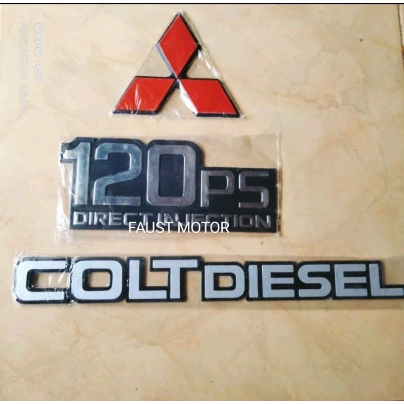 Jual EMBLEM/ LOGO COLT DIESEL UMPLUNG/ RAGASA PS120 | Shopee Indonesia