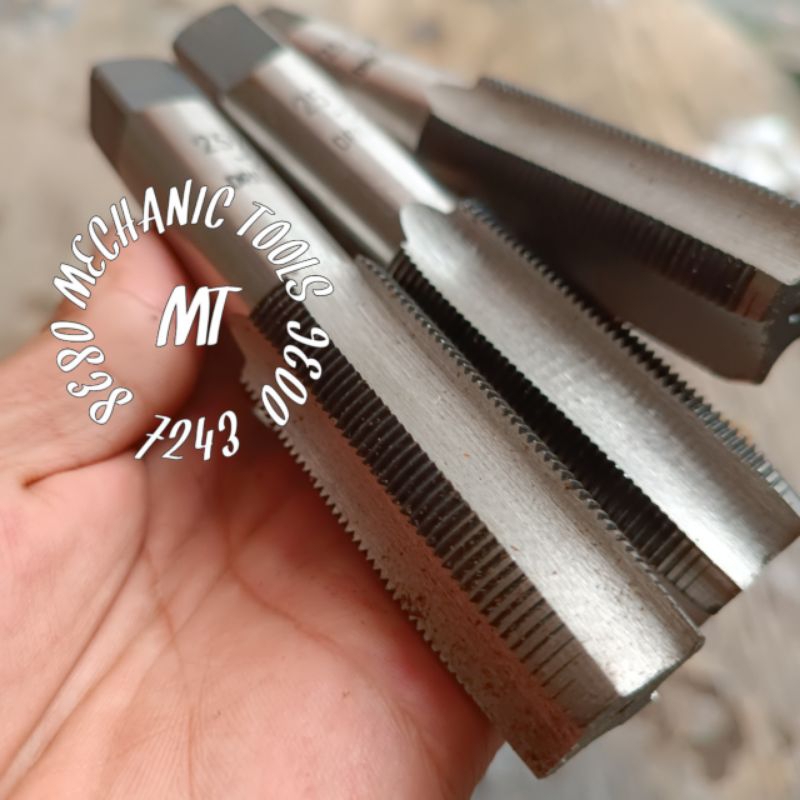 Jual Mata Tap M25 x 1.5 mm Triangle Mata Bor Hand tap drat ulir baut M25 x 1.5 mm | Shopee Indonesia