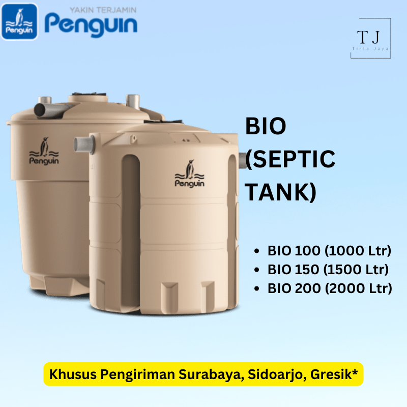 Jual Septic Tank PENGUIN BIO 100 150 200 Tangki Septik Penguin ...