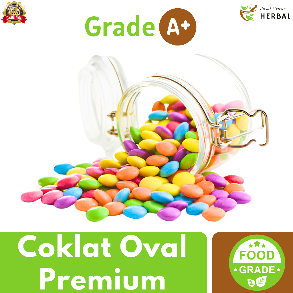 Jual Coklat Cokelat Batu Krikil Kerikil Oval Premium Asli 250 Gram Khas ...