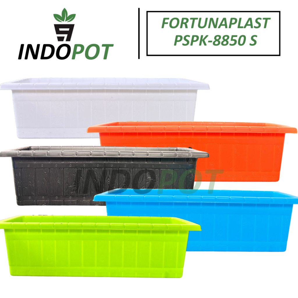 Jual Pot Segi Panjang Gentong SGP Fortuna Plast 8850 Small Pot Panjang Tebal | Shopee Indonesia