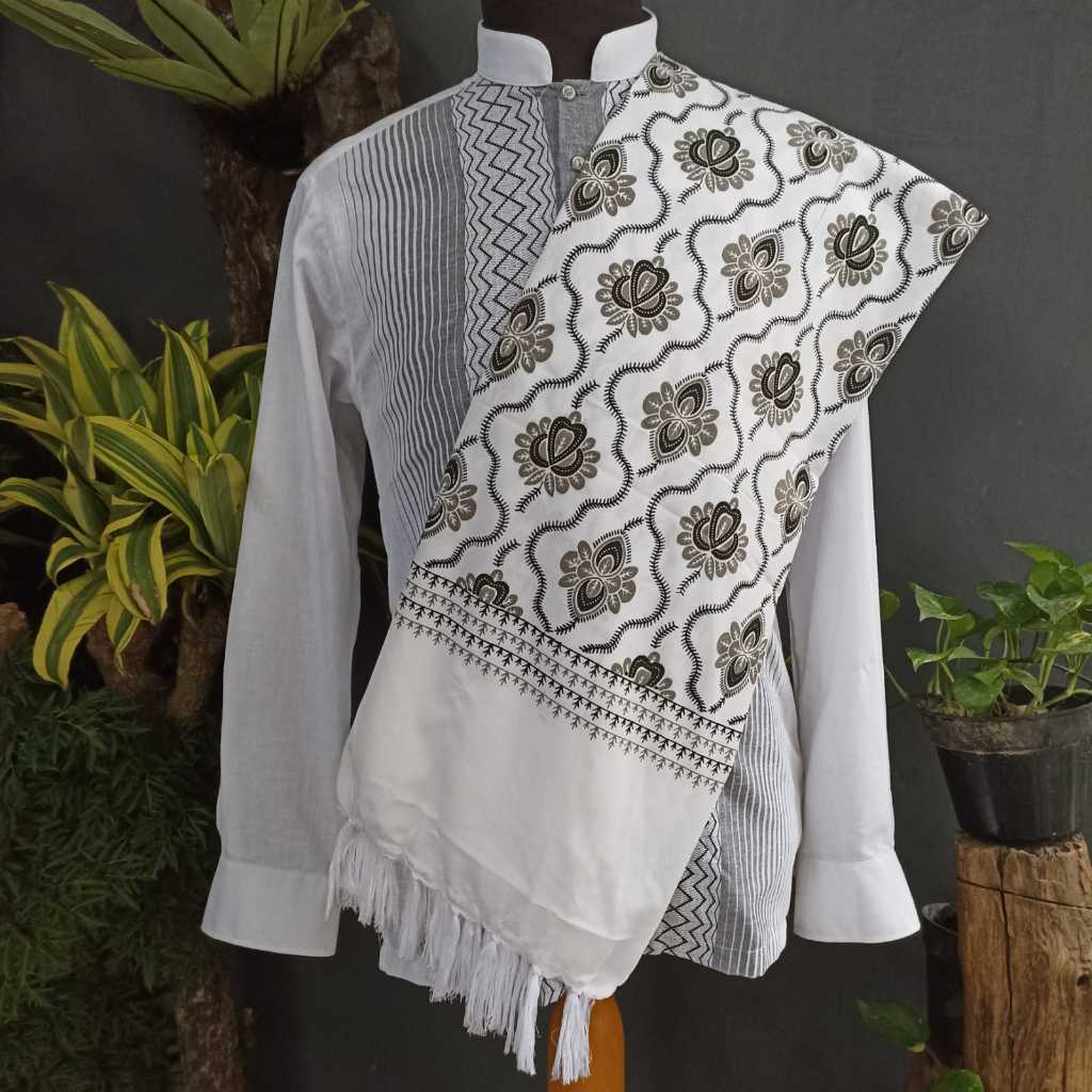 Jual Sorban Rida Panjang 2 Meter / Sorban Motif Batik Kashmiri / Sorban ...