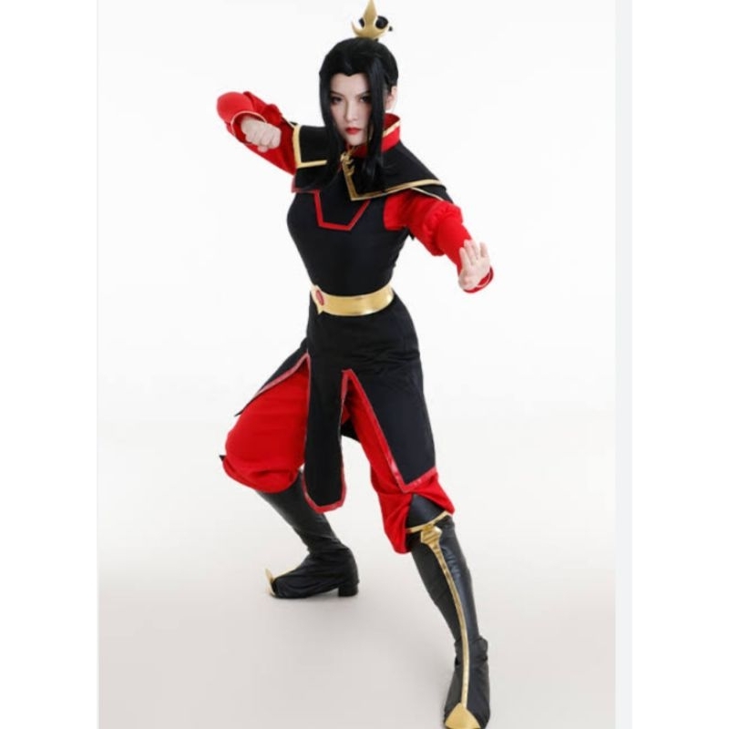 Jual FULLSET COSPLAY Azula Avatar The Last Airbender DENGAN WIG ...