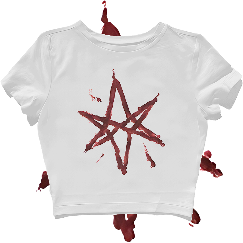 Jual CROP TOP BMTH LOGO STAR RED BRING ME THE HORIZON | BAND METAL ...