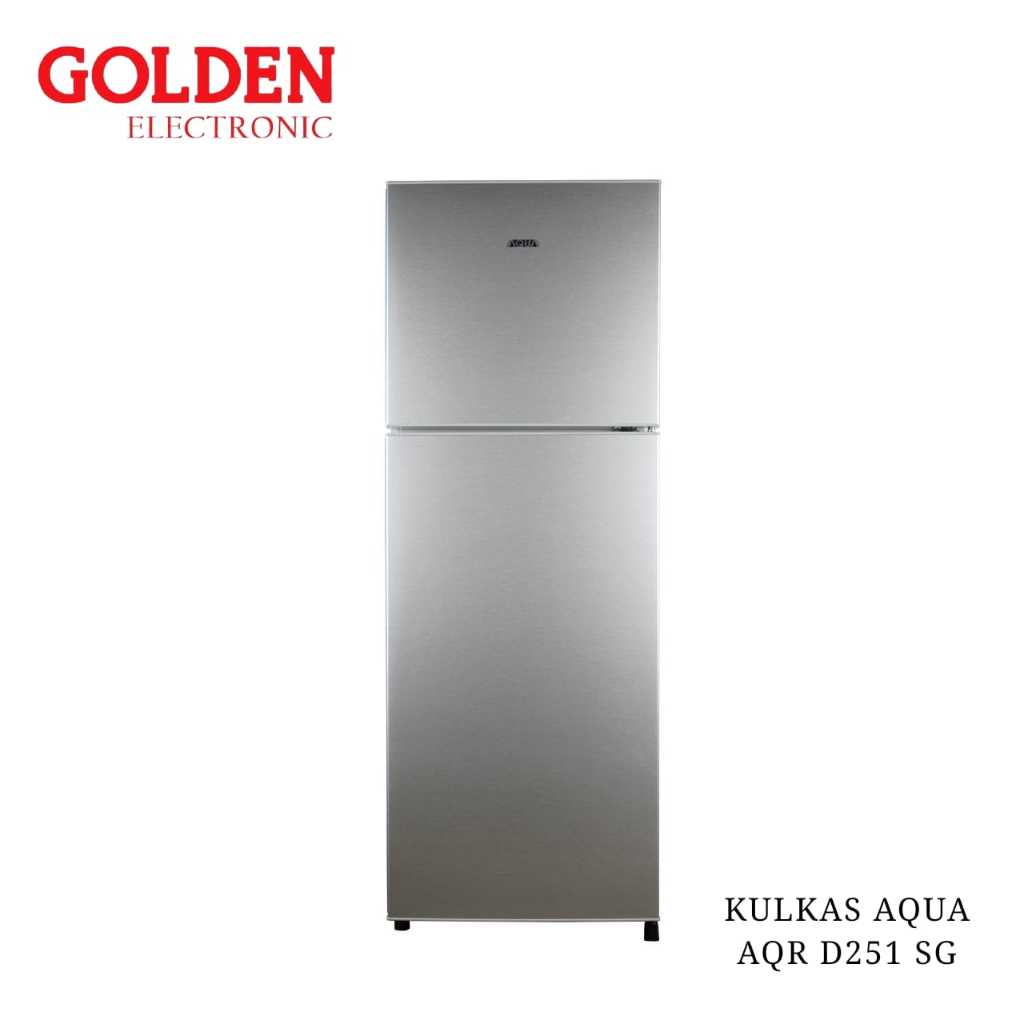 Jual Kulkas 2 Pintu AQUA AQR D251 SG | Shopee Indonesia