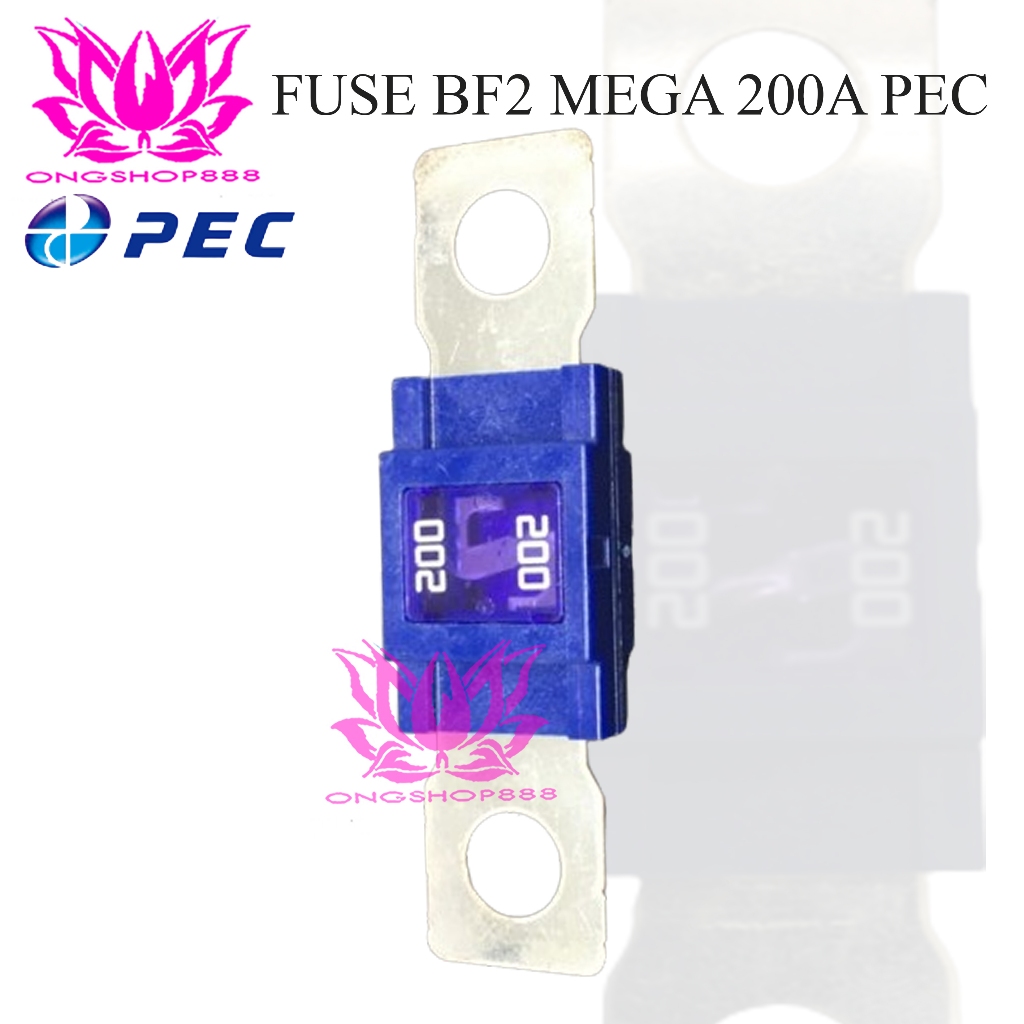 Jual Fuse 200A (mega BF2) 32V DC For Forklift PEC Brand Japan Skring ...