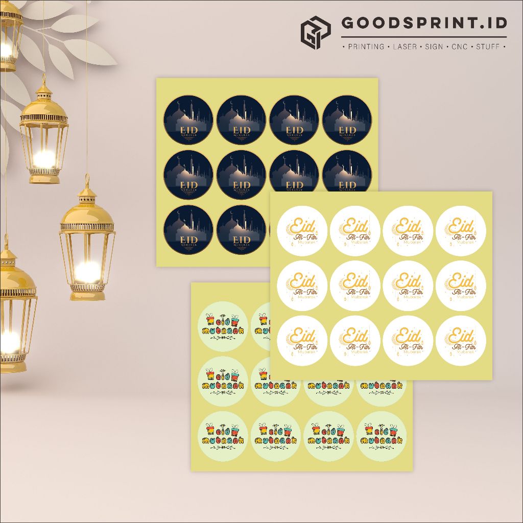 Jual STIKER SEAL ANGPAO Sticker Segel Amplop Stiker Angpau Lebaran isi ...