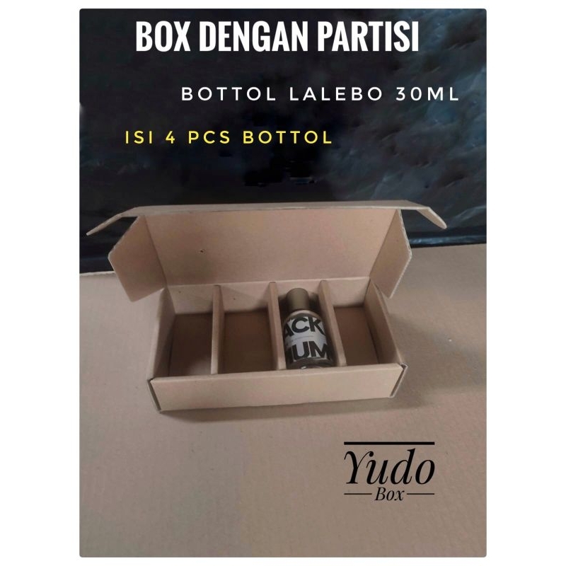 Jual Kardus karton UK: 18x9x4 cm Model earlock dengan partisi botol ...