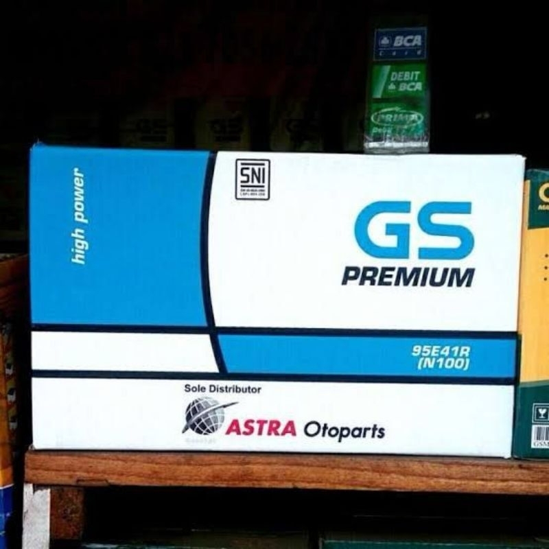 Jual Aki Basah GS Astra Premium N100 12V 100Ah 95E41R Genset Kapal DumpTruck | Shopee Indonesia