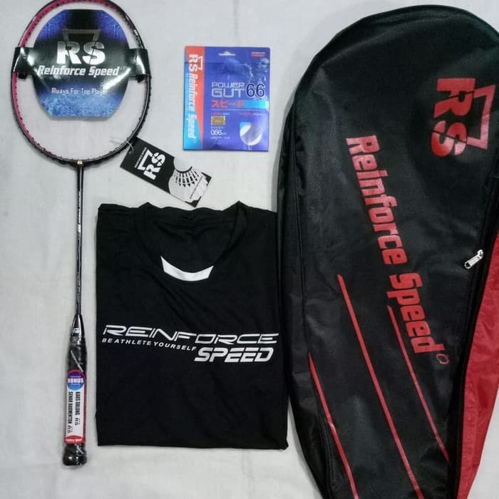Jual RAKET BADMINTON RS MICRON SABER 10 NG-lll FREE SENAR , KAOS DAN ...