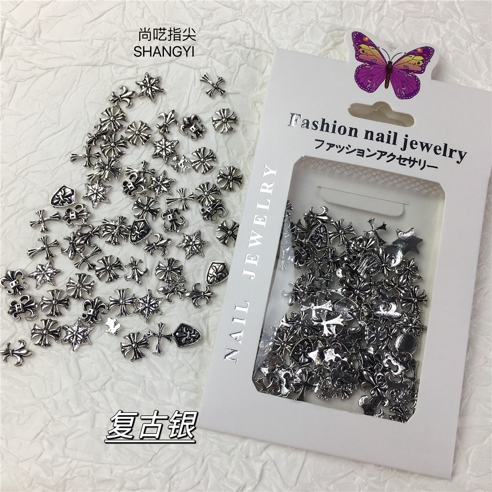 Jual Tempelan Kuku - Stiker Kuku 3D -Hiasan Kuku 3D Punk - Aksesoris ...