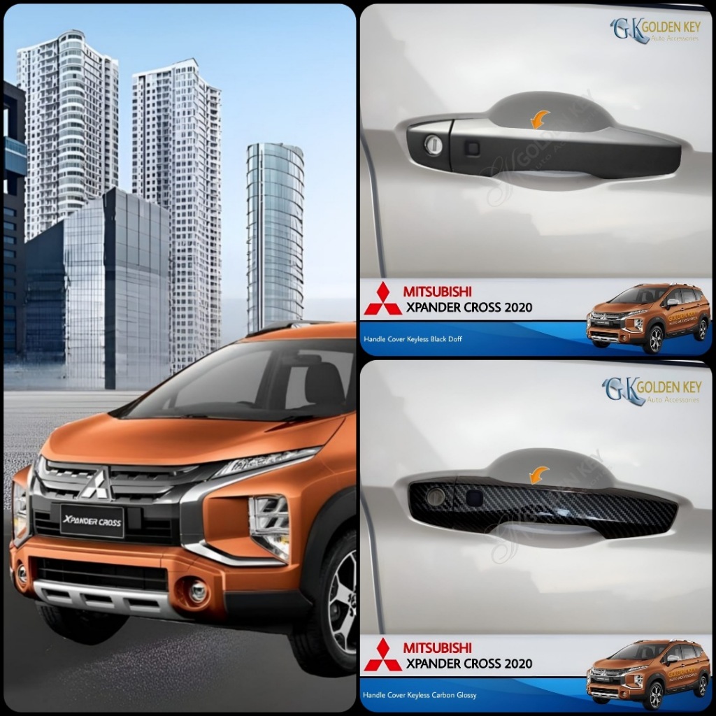 Jual Cover Handle Xpander Cross 2020 Pegangan Pintu Keyless | Shopee ...