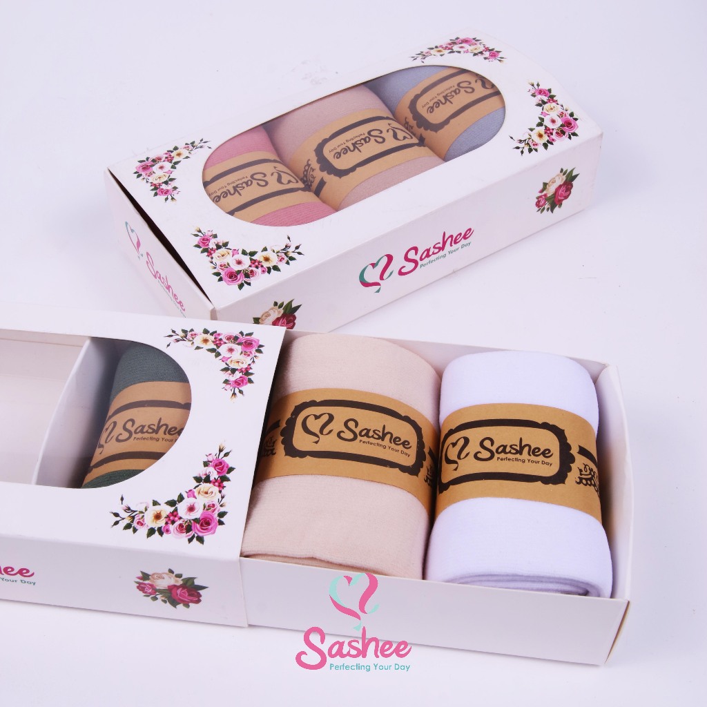 Jual Sashee Gift Box - Isi Kaos Kaki Jempol Polos Nilon Wanita Dewasa Muslimah | Shopee Indonesia