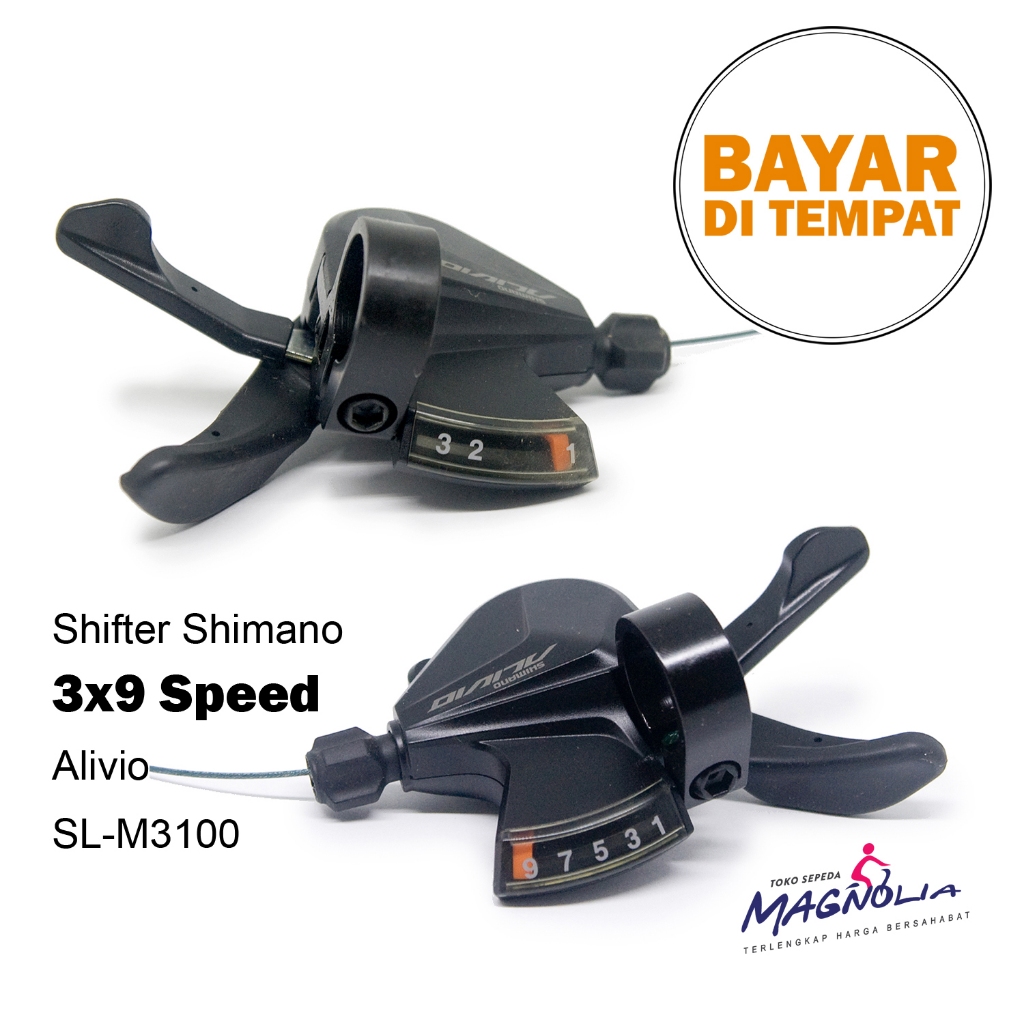 Jual Shifter Sepeda Shimano 3x9 Speed MTB Gunung Lipat | Shopee Indonesia