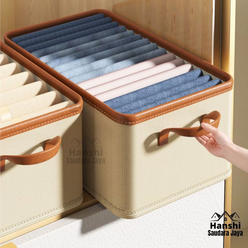 Jual Kotak Penyimpanan Lipat Organizer Box Kationik / Kotak Tempat ...
