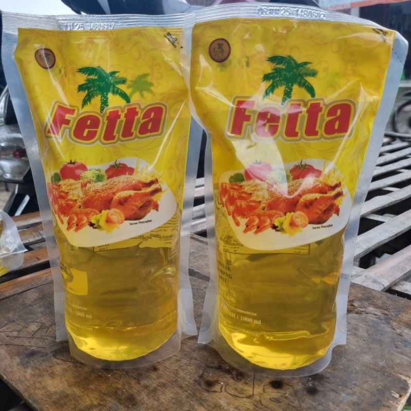Jual Fetta Minyak Goreng Premium 1 Liter Full Jernih dan Higienis ...