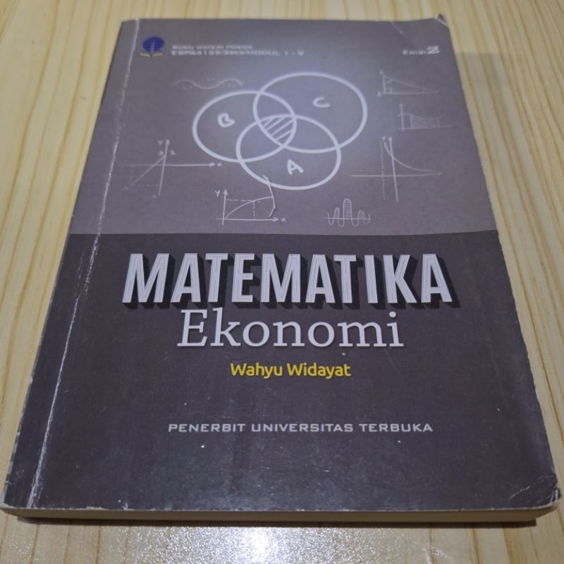 Jual Modul UT - ESPA4122 Matematika Ekonomi Edisi 2 Universitas Terbuka ...