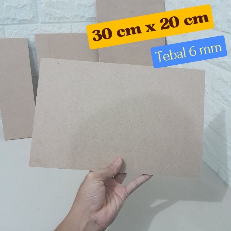 Jual Papan MDF Potong 30 cm x 20 cm - Bahan Kayu Kerajinan Foto Dll ...