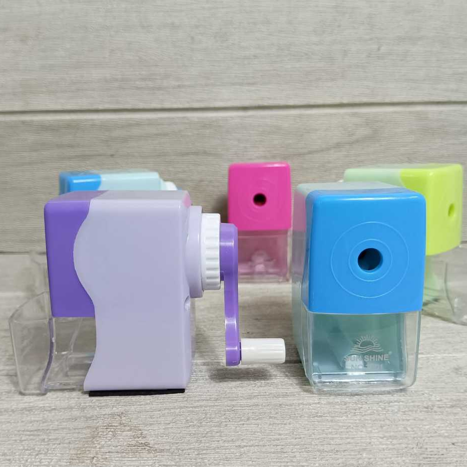 Jual Sharpener Orotan Serutan Rautan Giling Sun Shine 7601 Polos ...