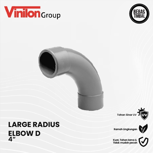 Jual Large Radius Elbow / Long Elbow PVC D 4 Inch Vinilon | Shopee Indonesia