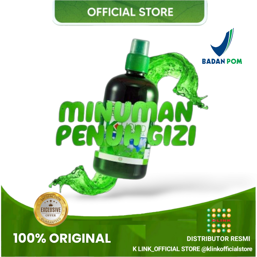 Jual k liquid chlorophyll kemasan 500ML | Shopee Indonesia